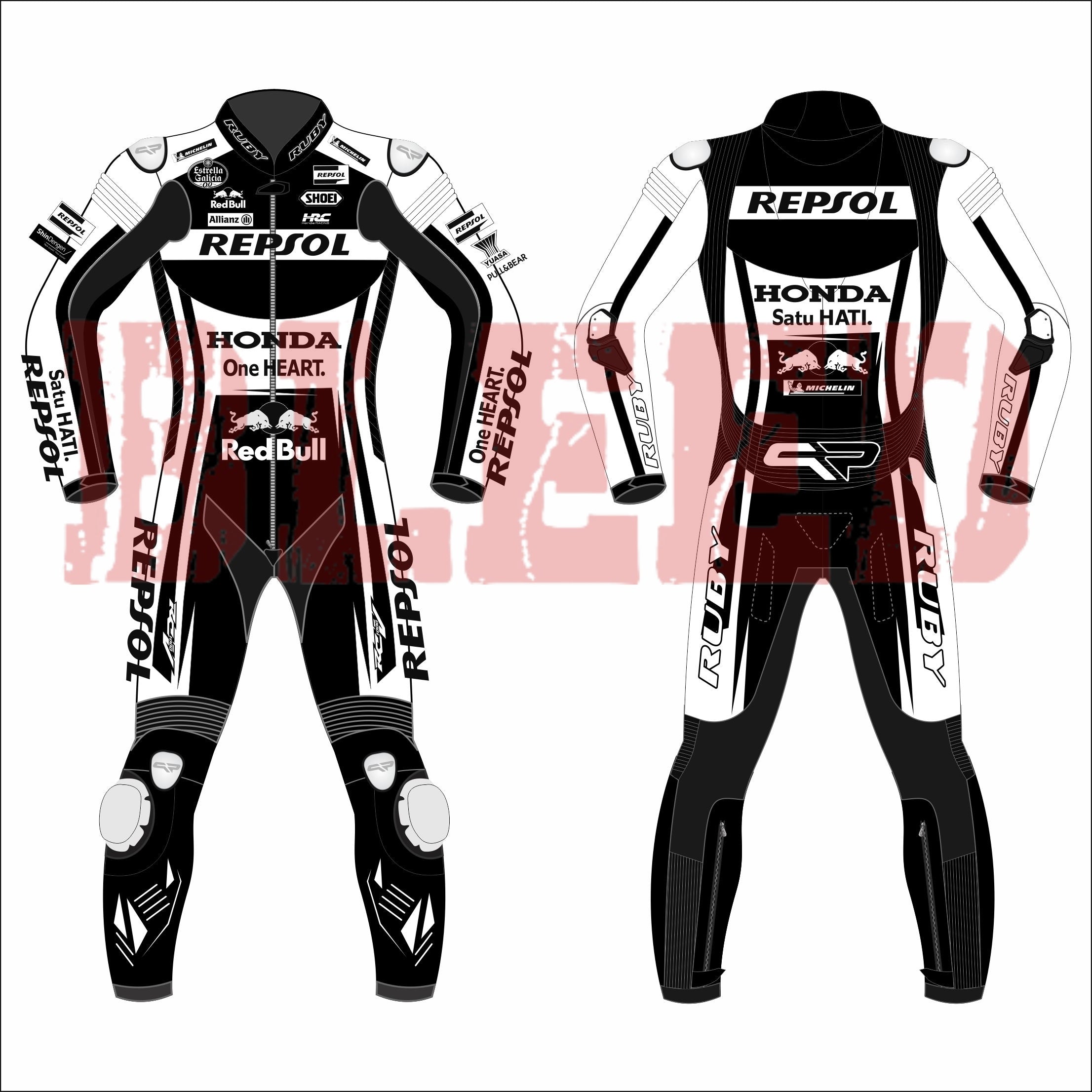 Aleix Espargaró Honda Repsol MotoGP 2022 Racing Suit – Bleed