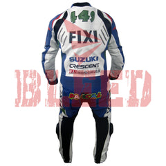 Suzuki FIXI Men One Piece Motorbike Racing Leather Suit – BLEED